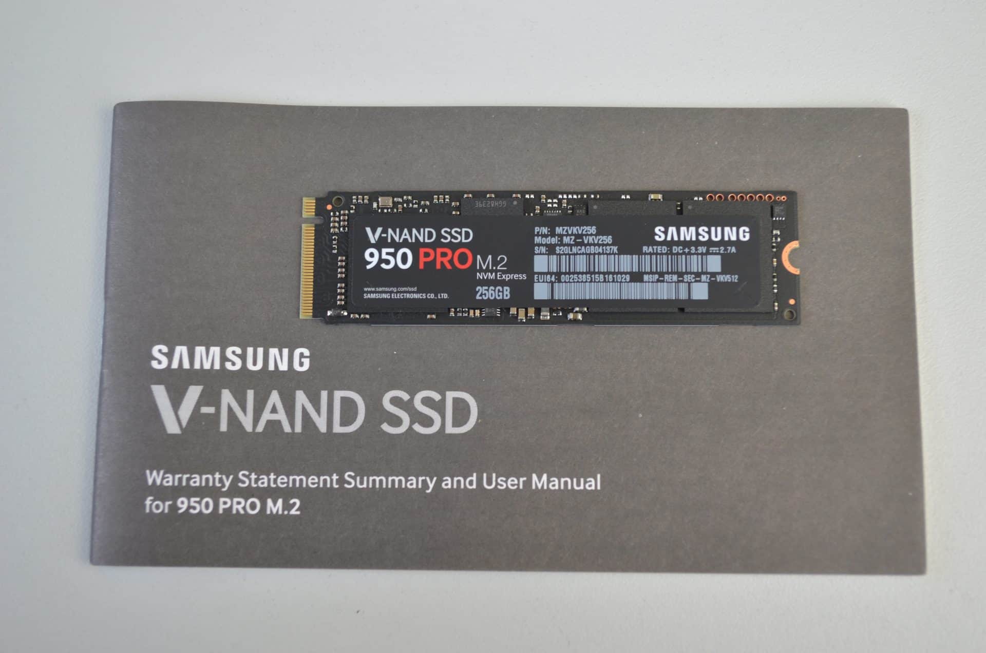 Review: Samsung 950 Pro M.2-SSD - Techzine.nl
