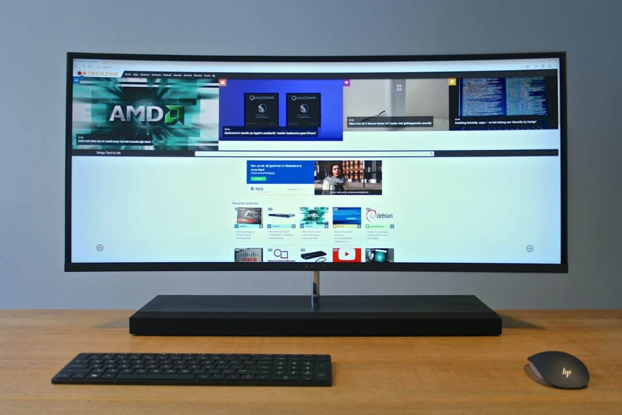 Review: HP ENVY Curved 34 All-in-One pc (34-b000nd) - Prachtig op elke ...