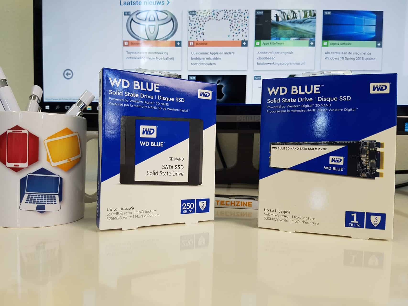 Review: WD Blue SSD M.2 en SATA - Nu ook met 3D NAND - Pagina 2 van 5 ...