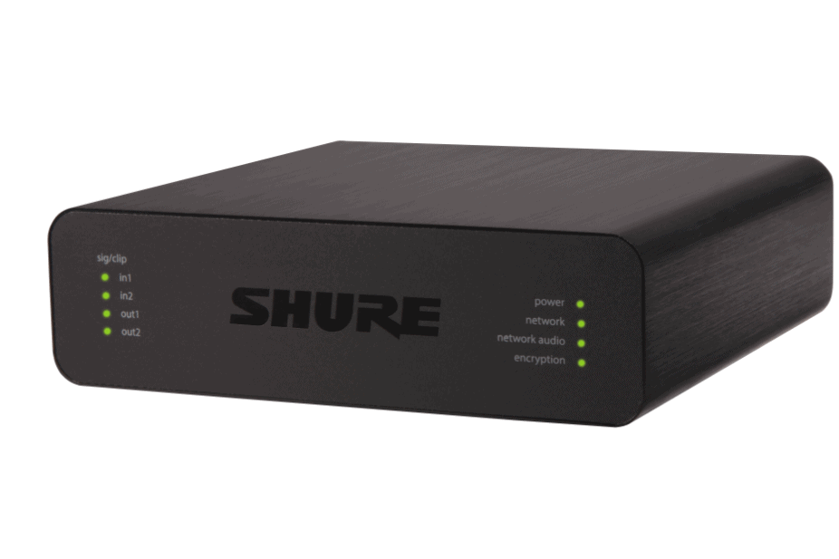 Twee nieuwe audionetwerkinterfaces van Shure vanaf vandaag verkrijgbaar ...
