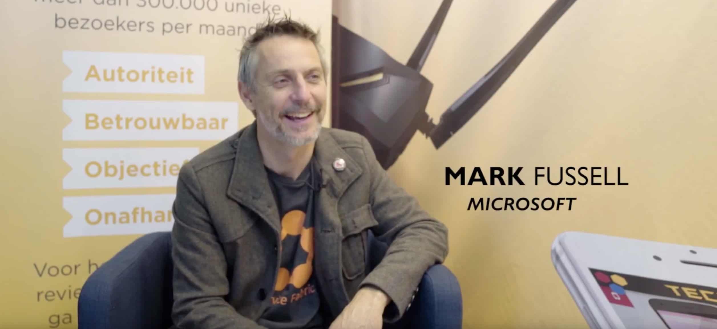 TechDays ReCap: Interview Mark Fussel over Azure Service Fabric ...