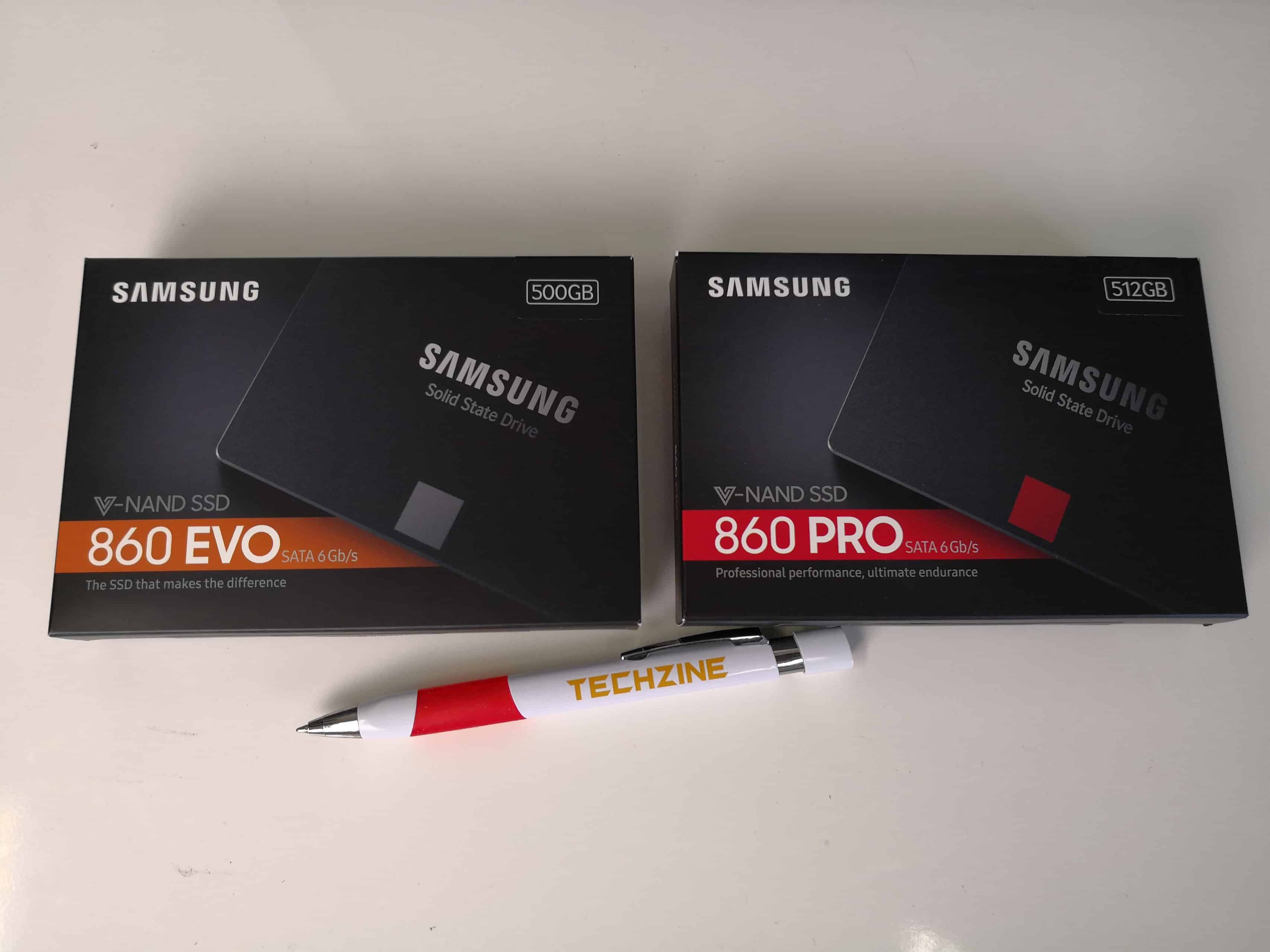 Review: Samsung 860 EVO SSD en 860 Pro SSD - Perfectioneren van de SATA ...