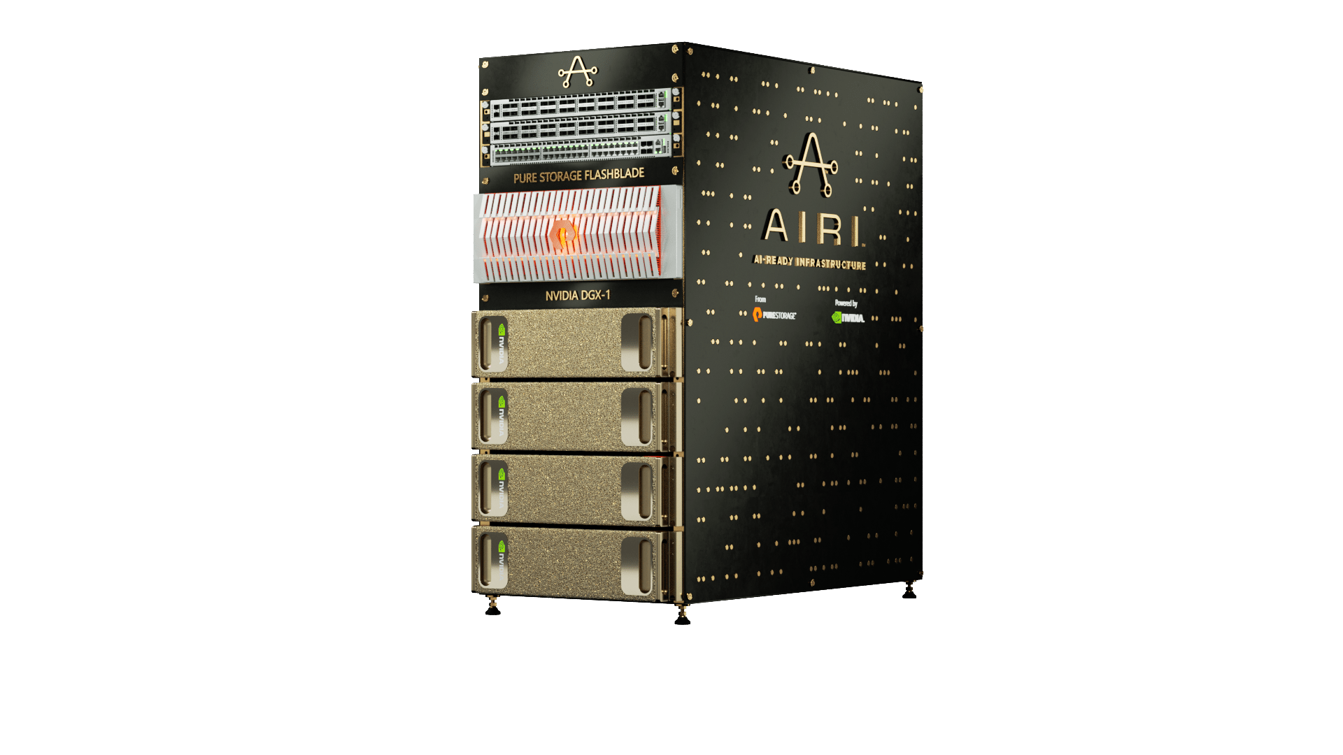 AIRI-infrastructuur van Pure Storage voor grootschalige AI-toepassingen ...