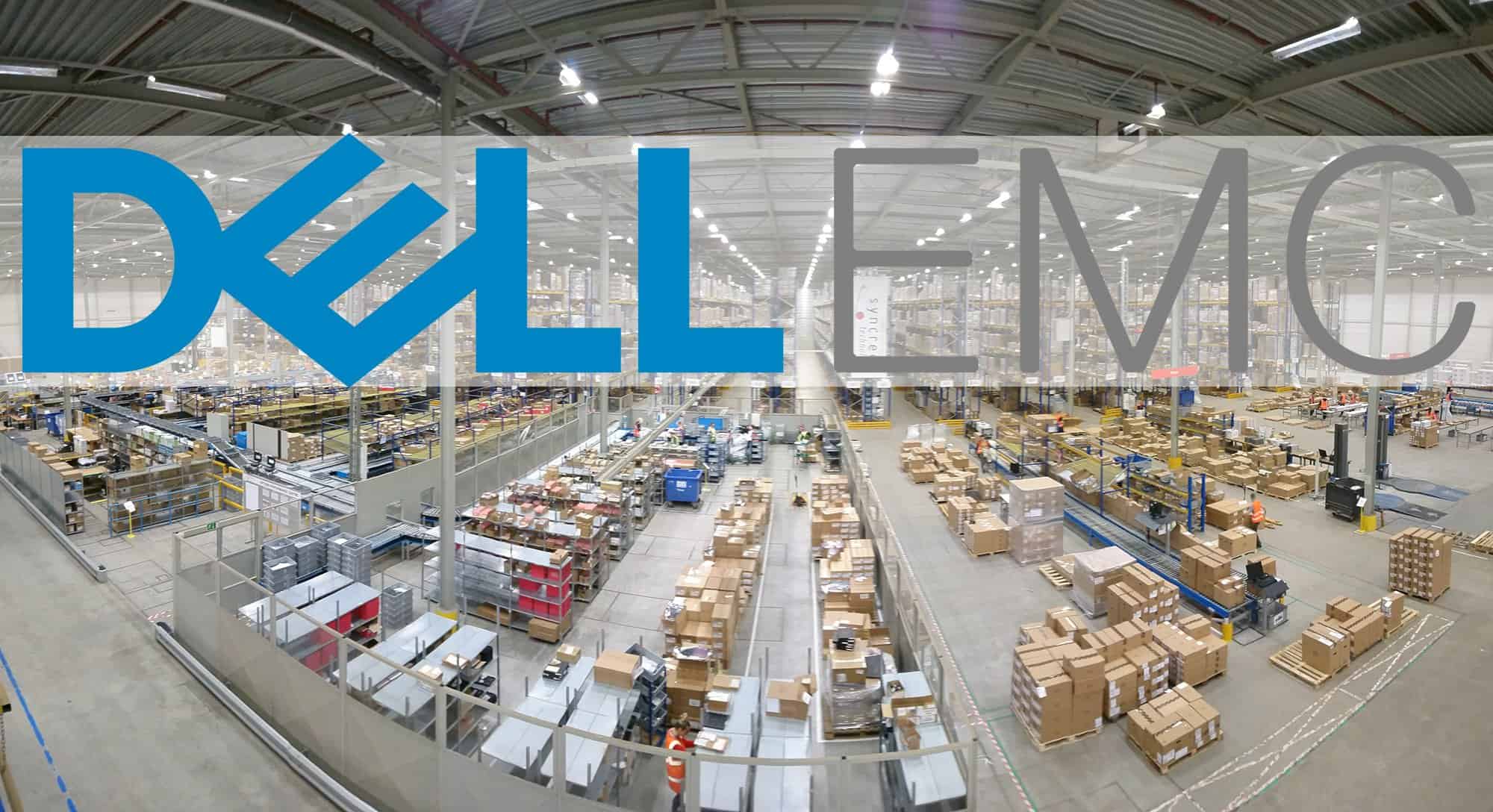 Dell EMC tour door fulfillment center; de lange weg van de doos met je ...