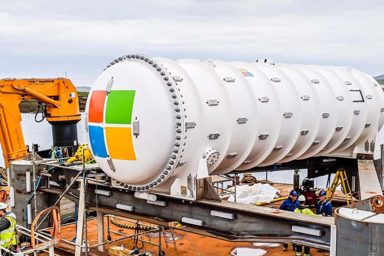 Microsoft stopt met onderzeese datacenters - Techzine.nl