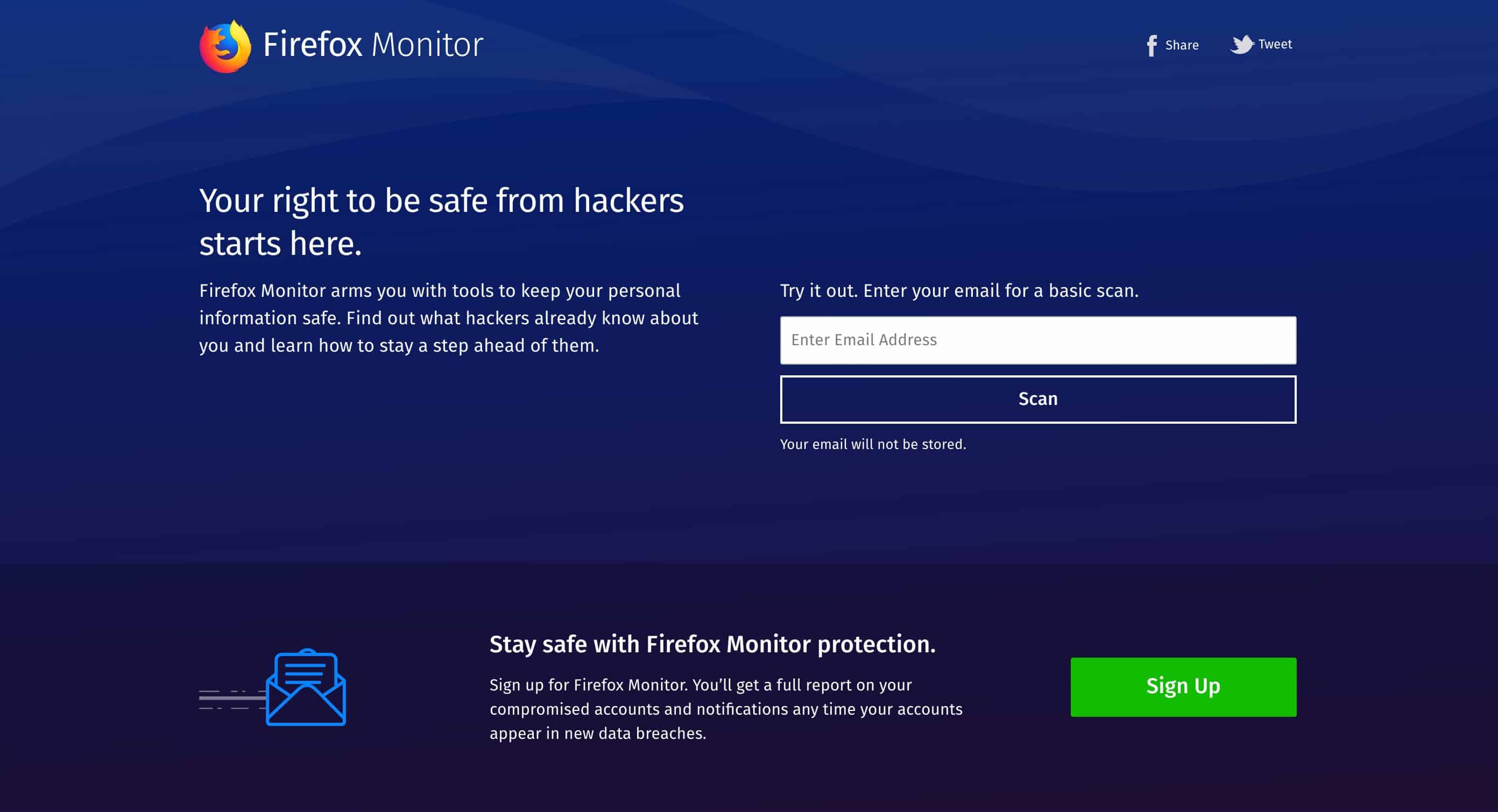 Mozilla lanceert Firefox Monitor om te controleren of je gegevens ...