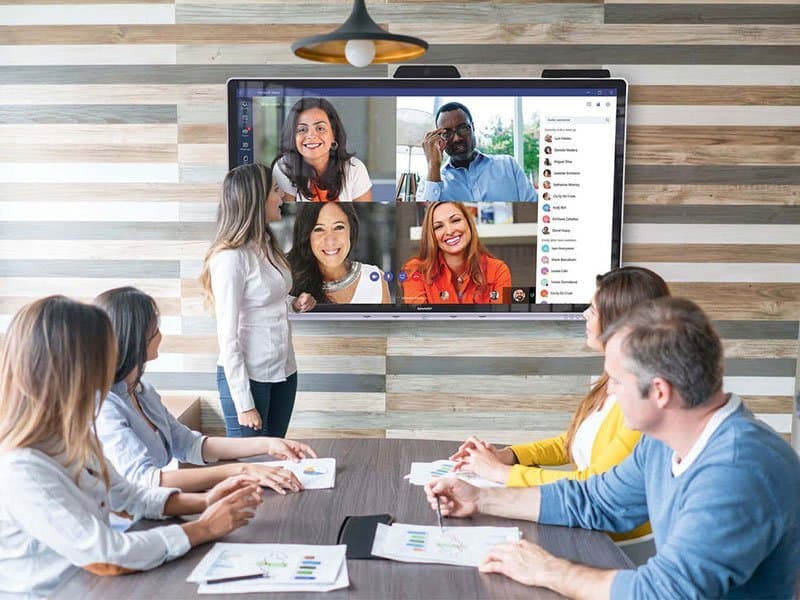 Sharp lanceert slim Windows Collaboration Display met IoT-hub - Techzine.nl