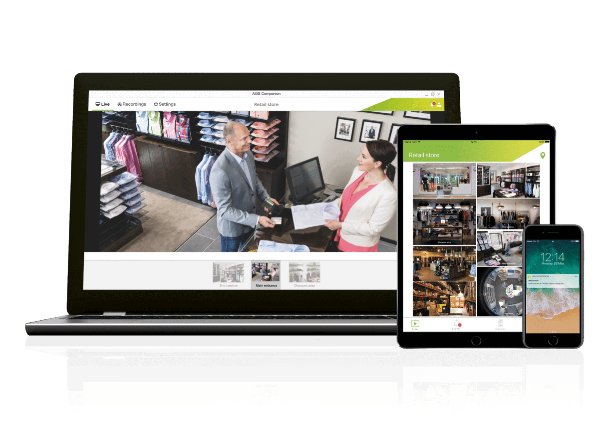 Axis Companion 4 voor videomanagement levert real-time notificaties ...