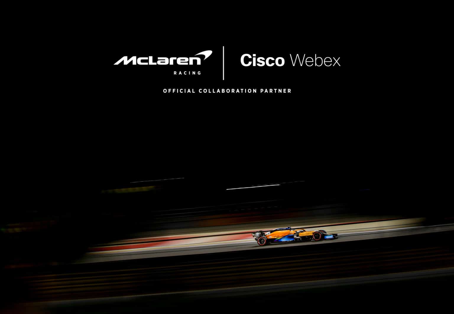 Cisco Webex wordt Official Collaboration Partner van McLaren F1-team ...