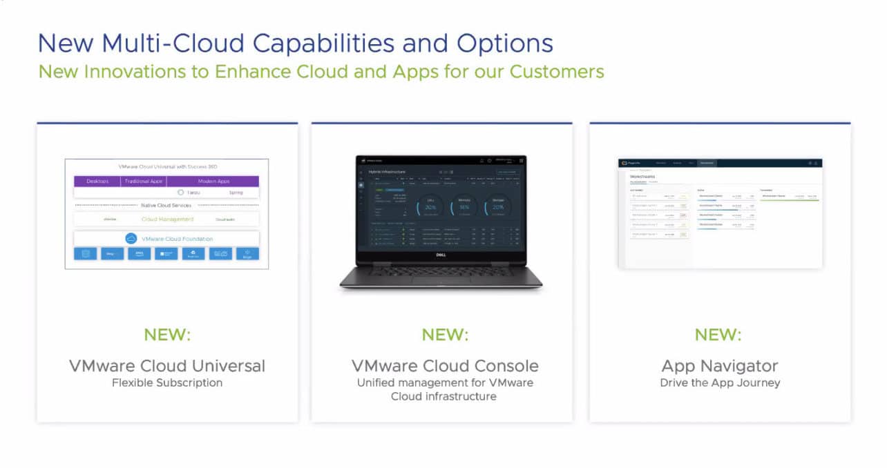 VMware komt met Cloud Console en Cloud Universal-abonnement - Techzine.nl