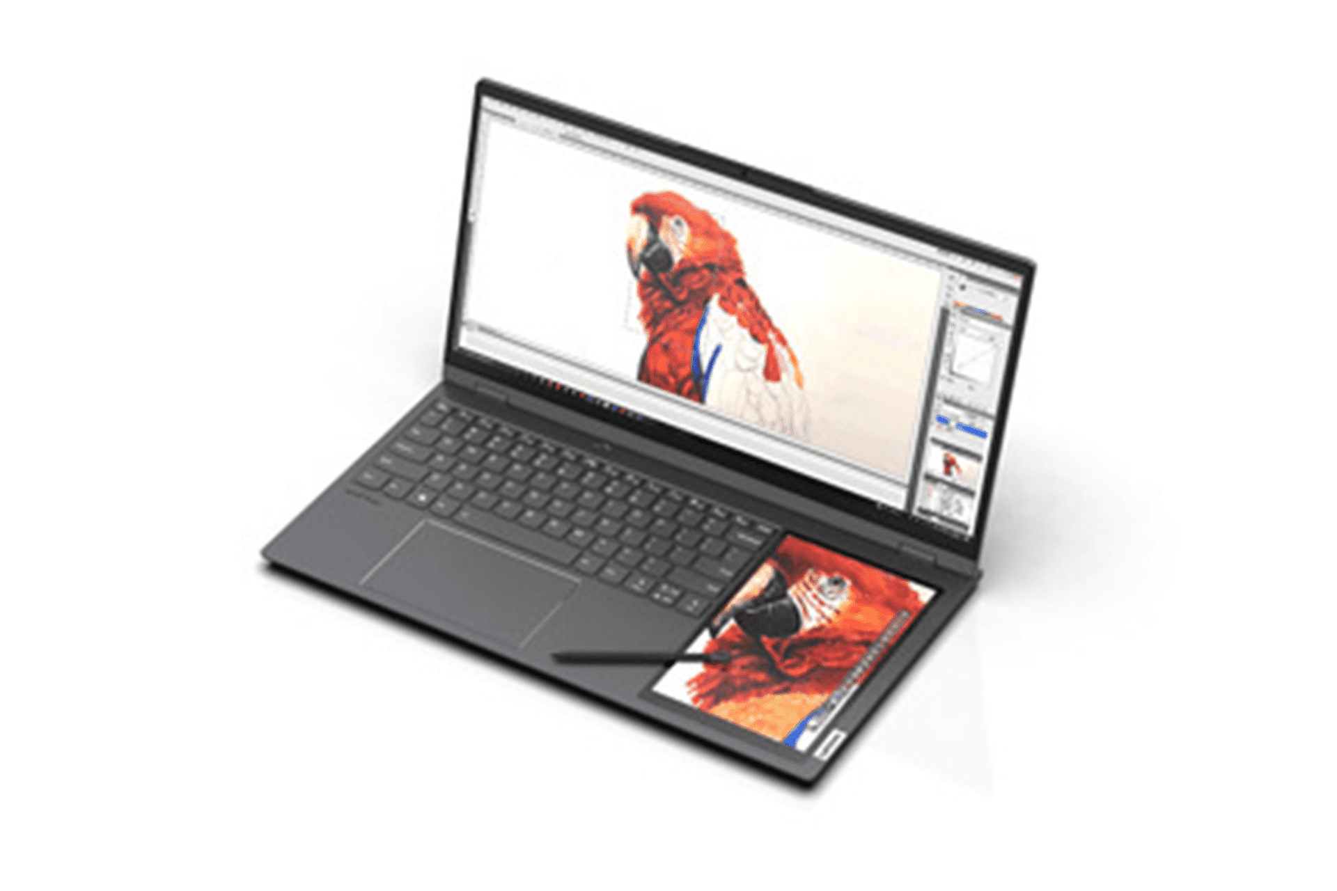 'Lenovo werkt aan ThinkBook Plus met extra scherm naast toetsenbord ...