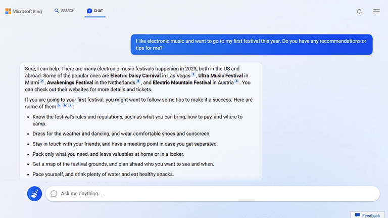 Microsoft introduceert AI-versies van Bing search en Edge-browser ...