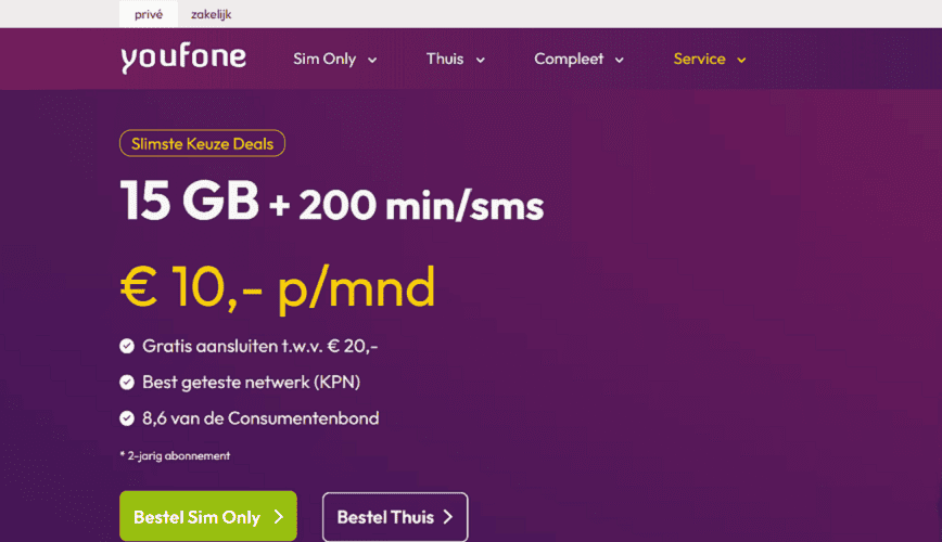 KPN neemt Youfone over voor 200 miljoen euro - Techzine.nl