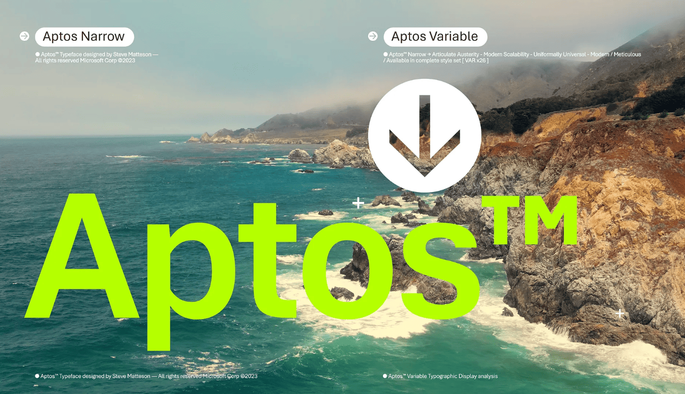 Aptos, het nieuwe standaardlettertype voor Microsoft Office - Techzine.nl