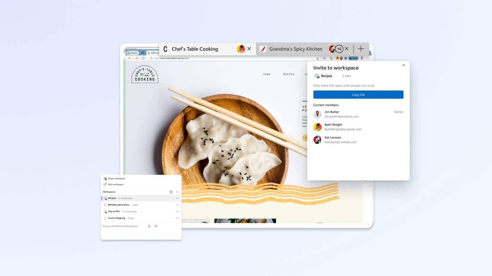 Microsoft Edge Workspaces maakt van browser een samenwerkingshub ...