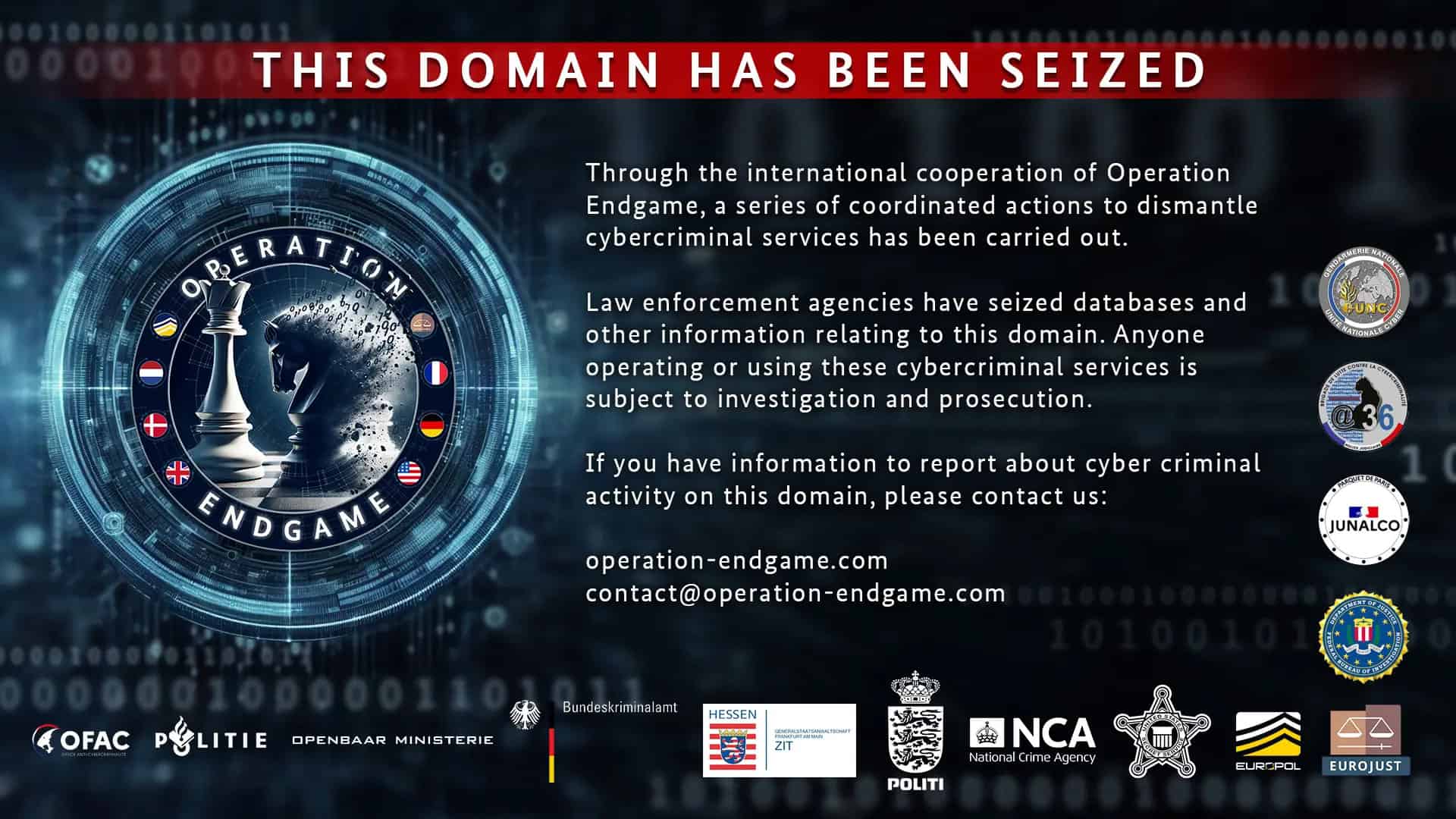 Internationale actie 'Operation Endgame' deelt gevoelige klap uit aan ...
