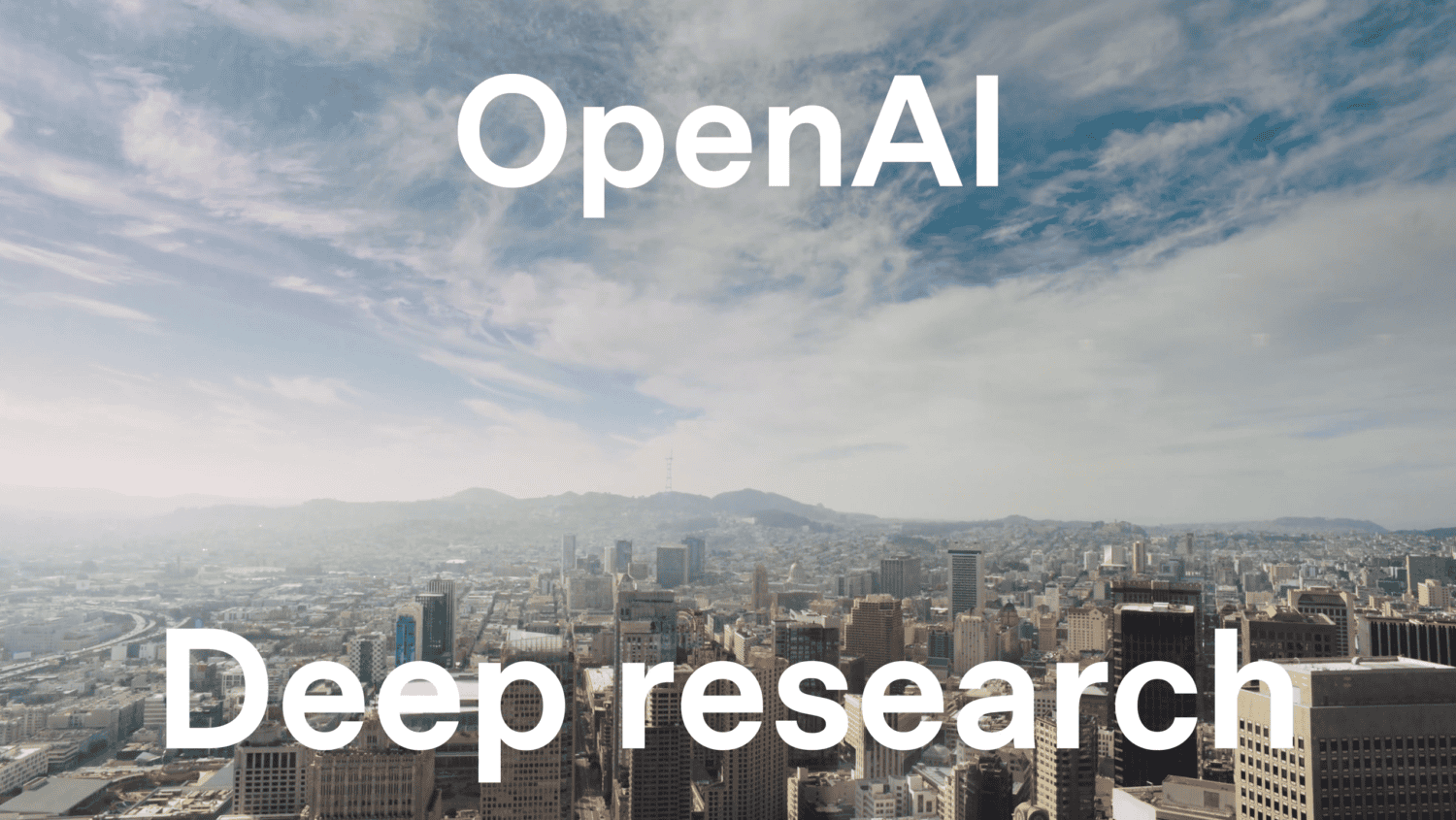 OpenAI komt met 'deep research'; het antwoord op DeepSeek? - Techzine.nl